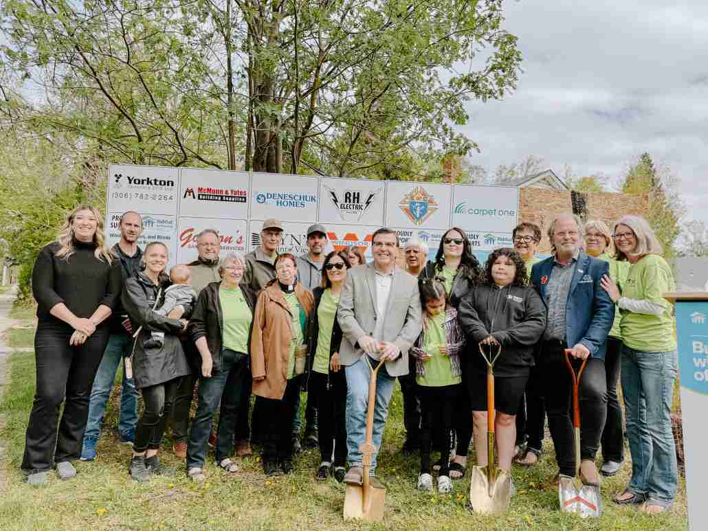 Yorkton Chapter Hosts Sod Turning Event « Habitat for Humanity Saskatchewan